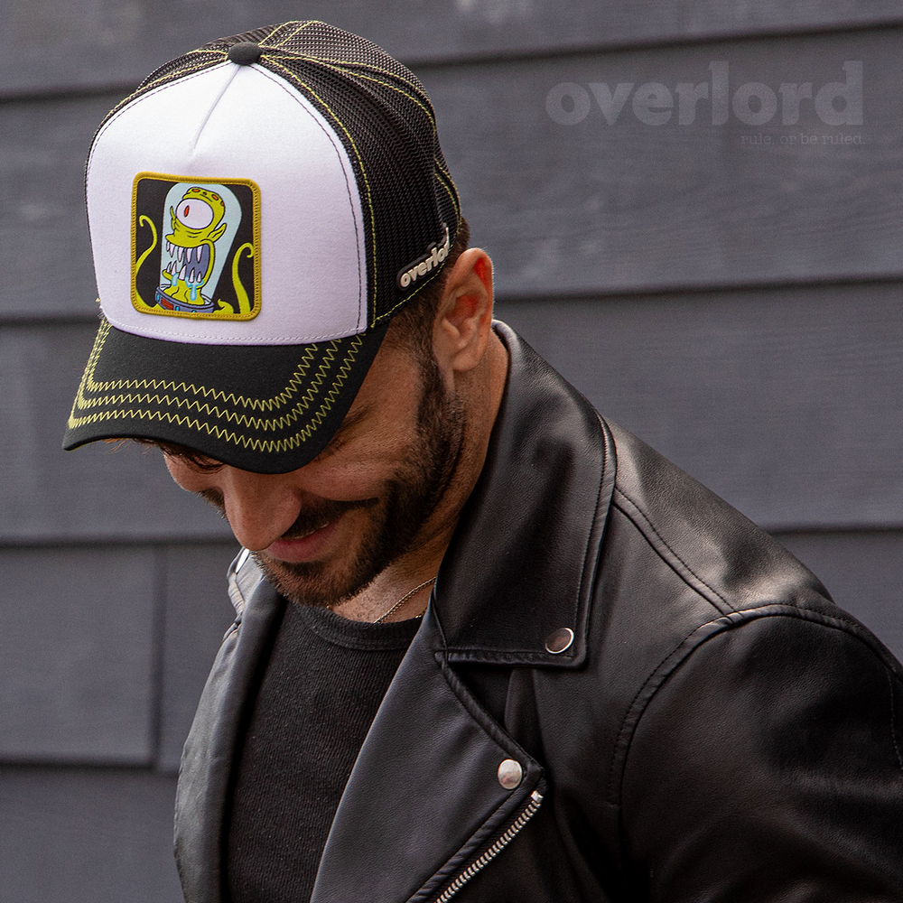 OVERLORD X Simpsons: Alien Kang Trucker Cap – Overlord Caps