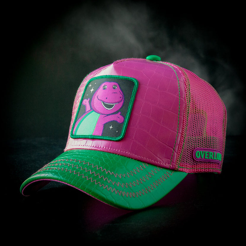 OVERLORD X Barney & Friends - Barney – Overlord Caps