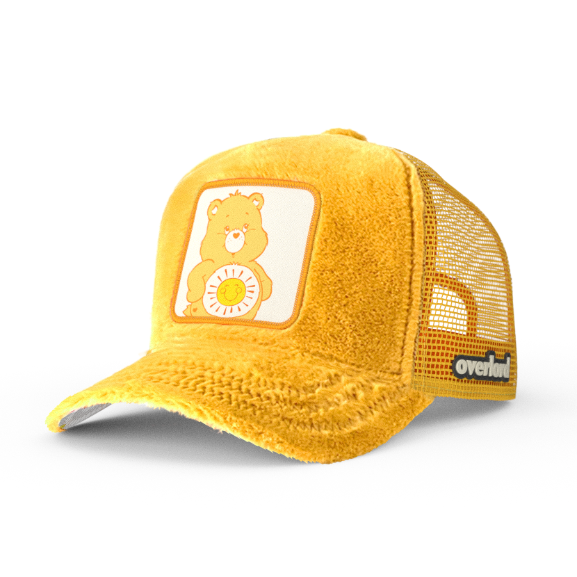OVERLORD X Care bears: Funshine Bear Trucker Cap – Overlord Caps