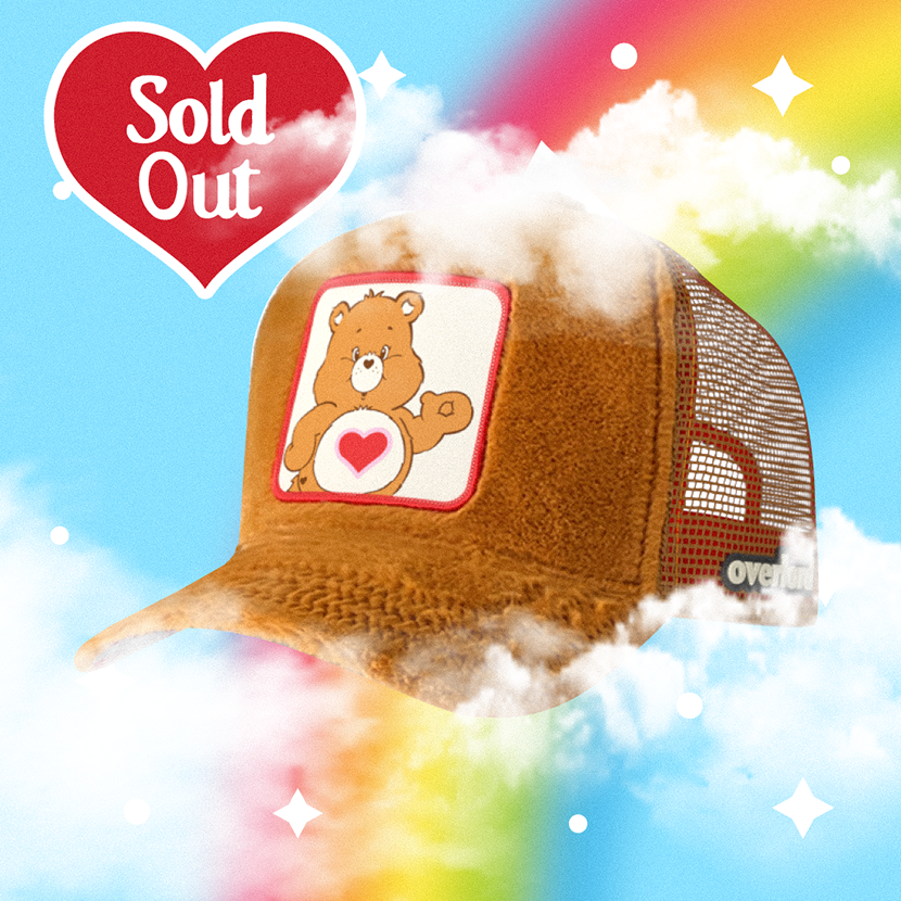 OVERLORD X Care bears: Tender Heart Bear Trucker Cap – Overlord Caps