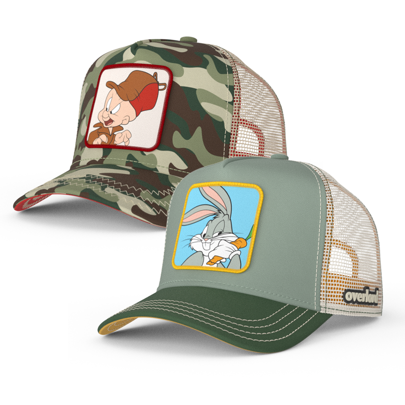 OVERLORD x Looney Tunes - Frenemies - Bugs and Elmer Fudd – Overlord Caps