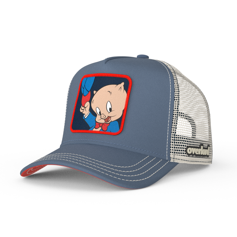 OVERLORD X Looney Tunes: Porky Pig Trucker Cap – Overlord Caps