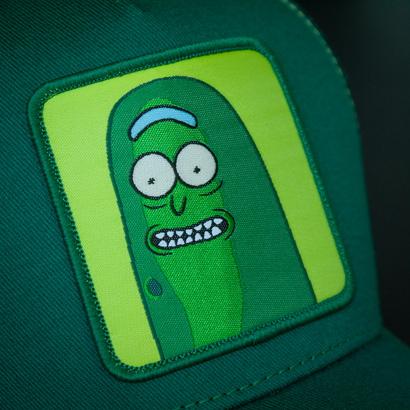 OVERLORD X Rick & Morty: Pickle Rick Trucker Cap – Overlord Caps