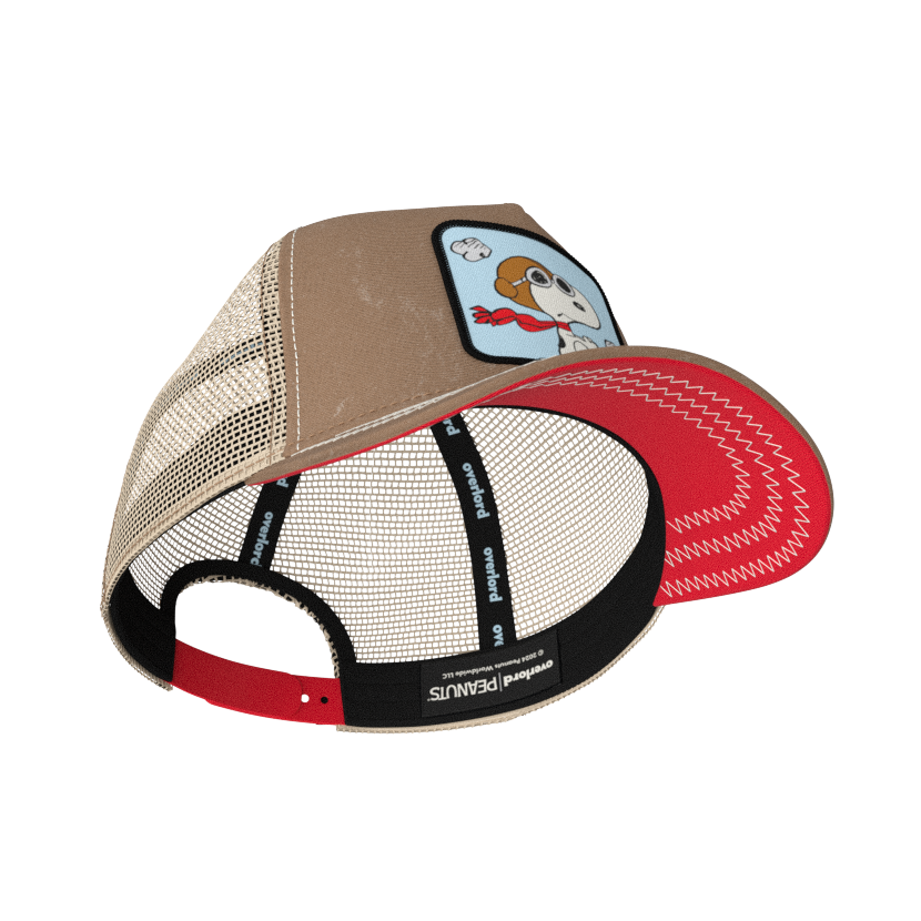 OVERLORD X Peanuts: Snoopy Ace Trucker Cap – Overlord Caps