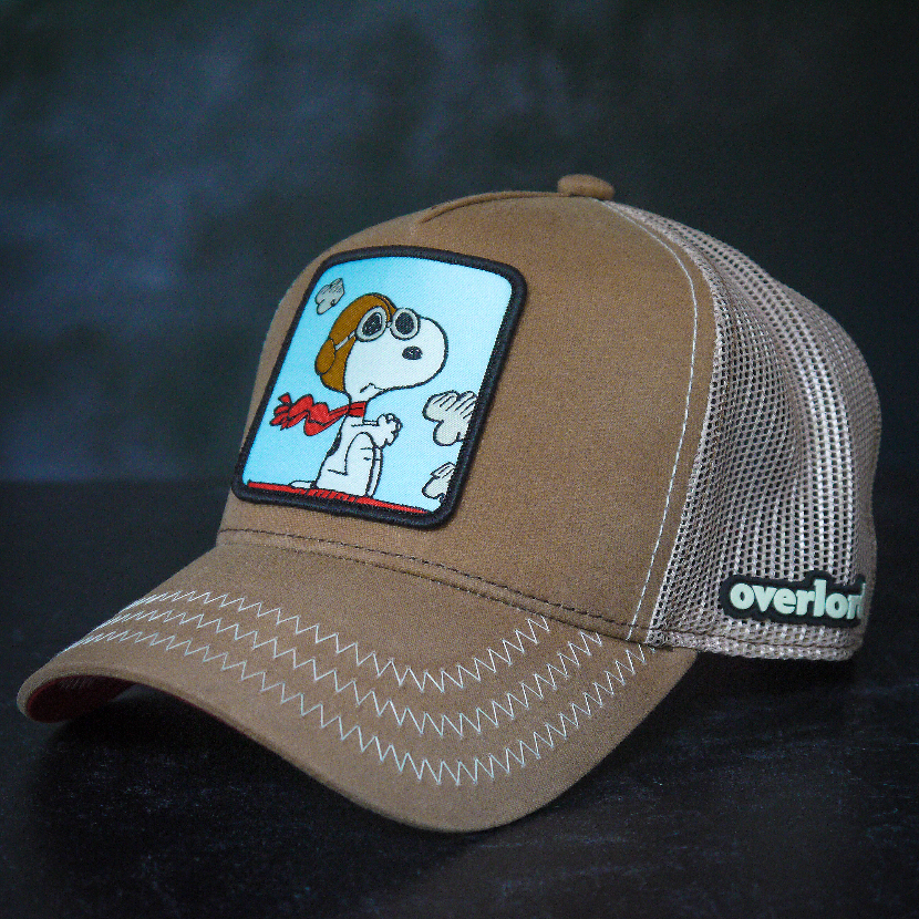 OVERLORD X Peanuts: Snoopy Ace Trucker Cap – Overlord Caps
