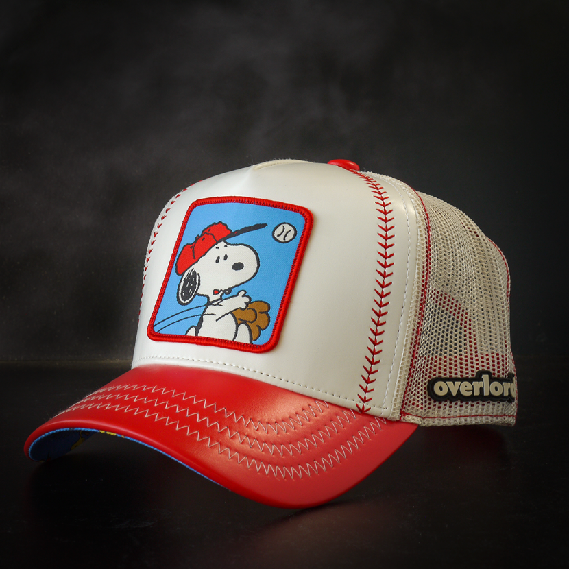 OVERLORD X Peanuts: Baseball Snoopy Trucker Cap – Overlord Caps