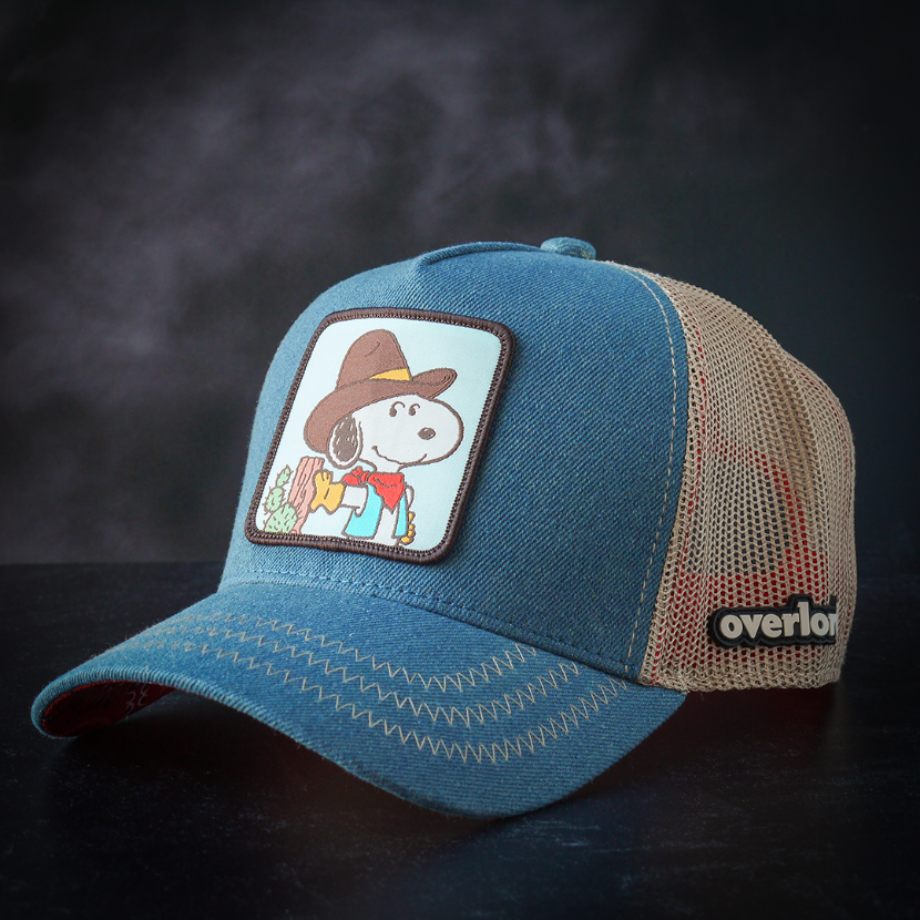 OVERLORD X Peanuts: Cowboy Snoopy Denim – Overlord Caps