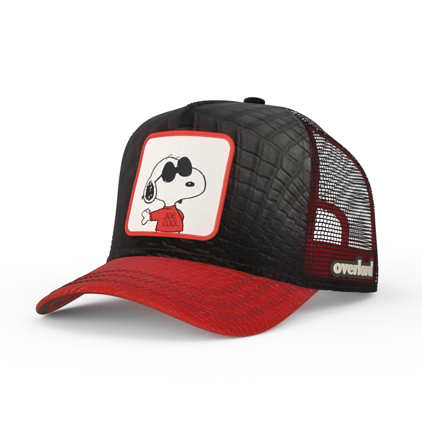OVERLORD X Peanuts: Joe Cool Snoopy Trucker Cap – Overlord Caps