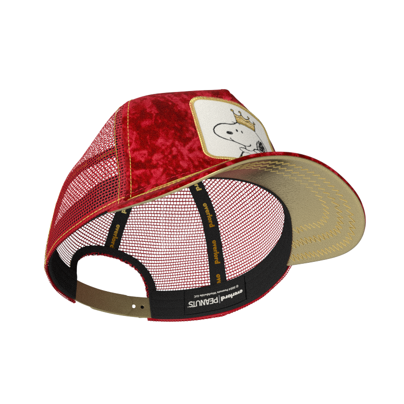 OVERLORD X Peanuts: King Snoopy Trucker Cap – Overlord Caps