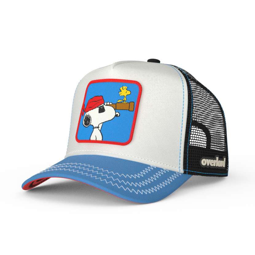 OVERLORD X Peanuts: Pirate Snoopy Trucker Cap – Overlord Caps