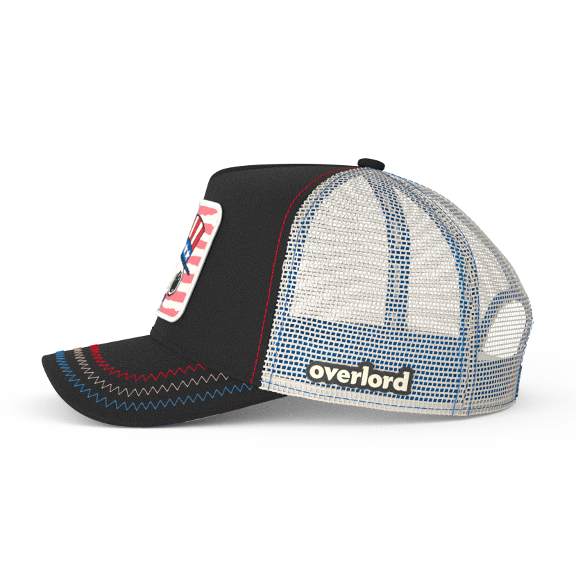 OVERLORD X Peanuts: Patriot Snoopy Trucker Cap – Overlord Caps