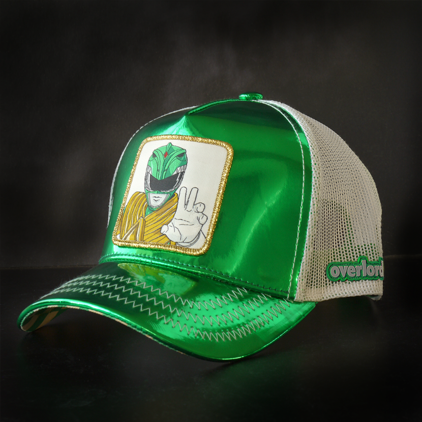 OVERLORD X Power Rangers: Green Ranger Trucker Cap – Overlord Caps