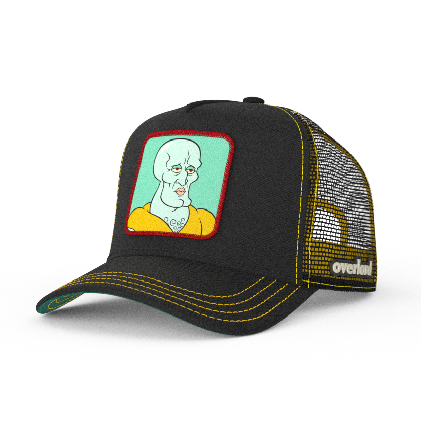 OVERLORD X SpongeBob: Handsome Squidward Trucker Cap – Overlord Caps