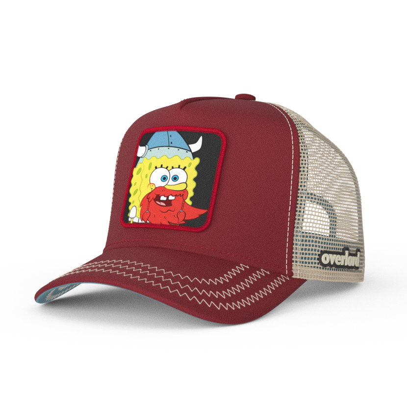 OVERLORD X SpongeBob: Leif Erikson SpongeBob Trucker Cap – Overlord Caps