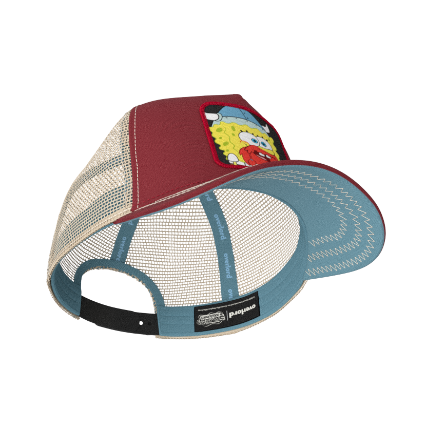 OVERLORD X SpongeBob: Leif Erikson SpongeBob Trucker Cap – Overlord Caps