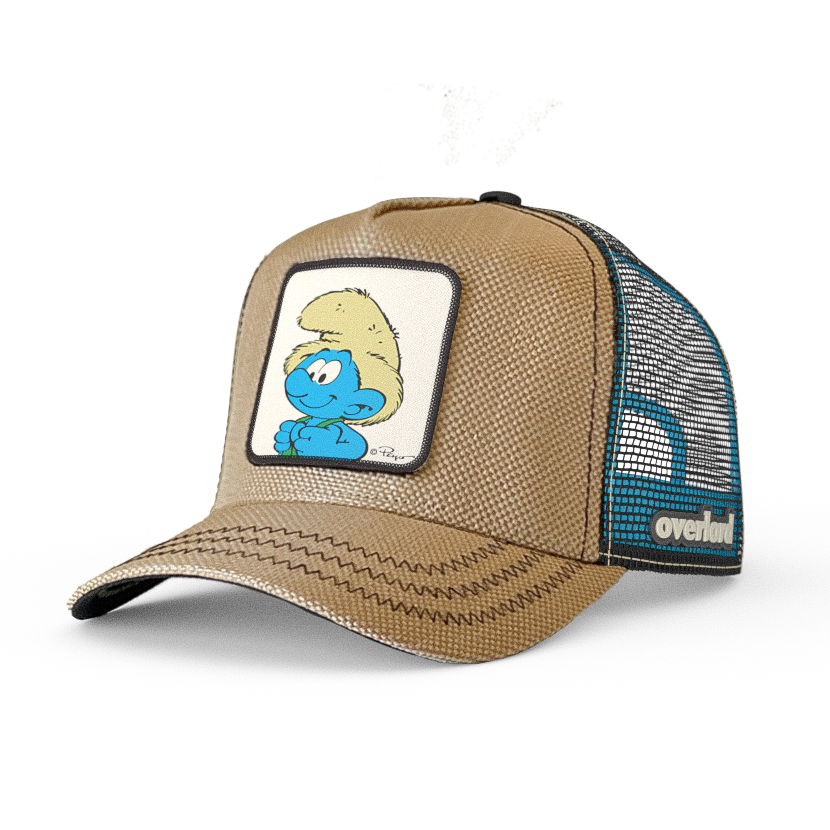 OVERLORD X Smurfs: Farmer Smurf Trucker Cap – Overlord Caps