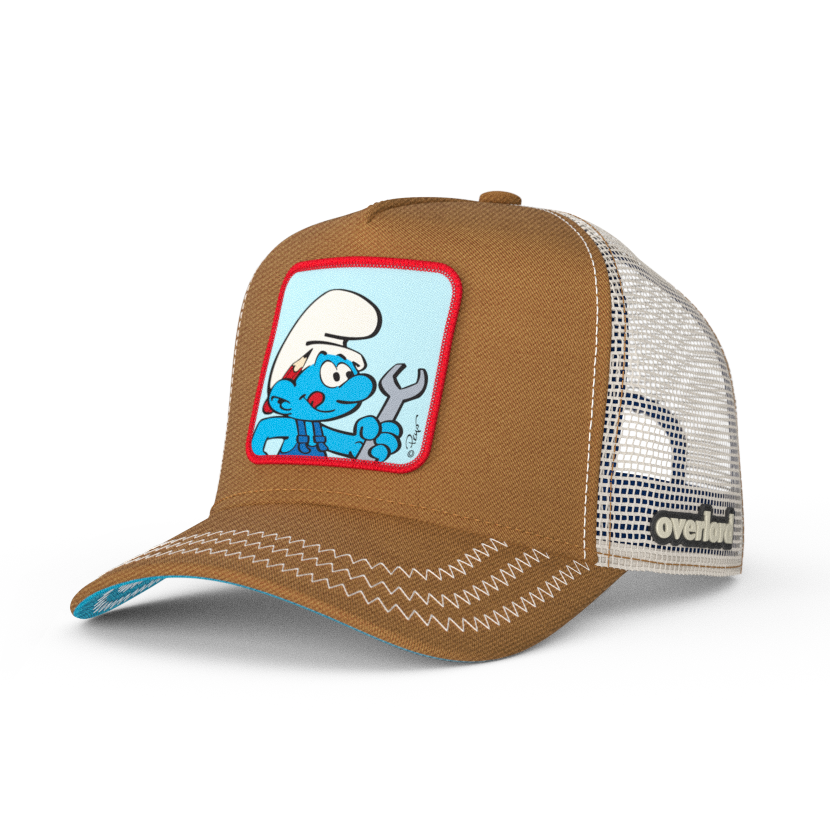 OVERLORD X Smurfs: Handy Smurf Trucker Cap – Overlord Caps