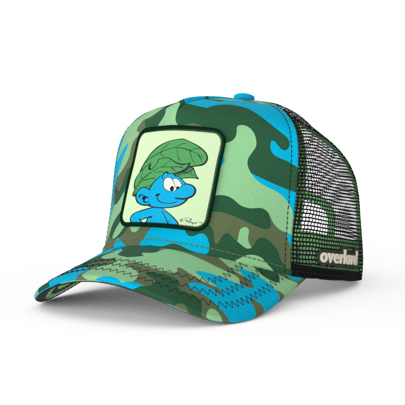 OVERLORD X Smurfs: Wild Smurf Trucker Cap – Overlord Caps
